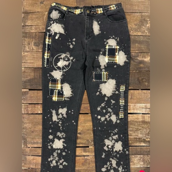 Jaded Gypsy | Jeans | Jaded Gypsy Peace Denim Jeans | Poshmark